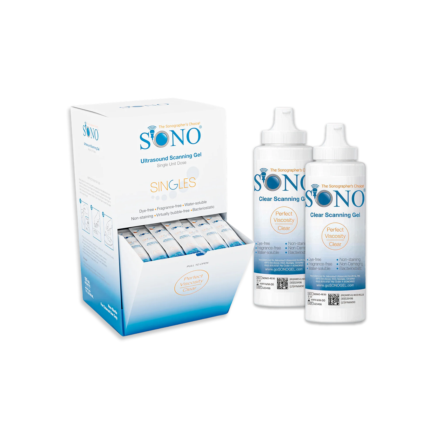 SONO Ultrasound Gel | Hypoallergenic Medical Grade Imaging Gel – SONO ...